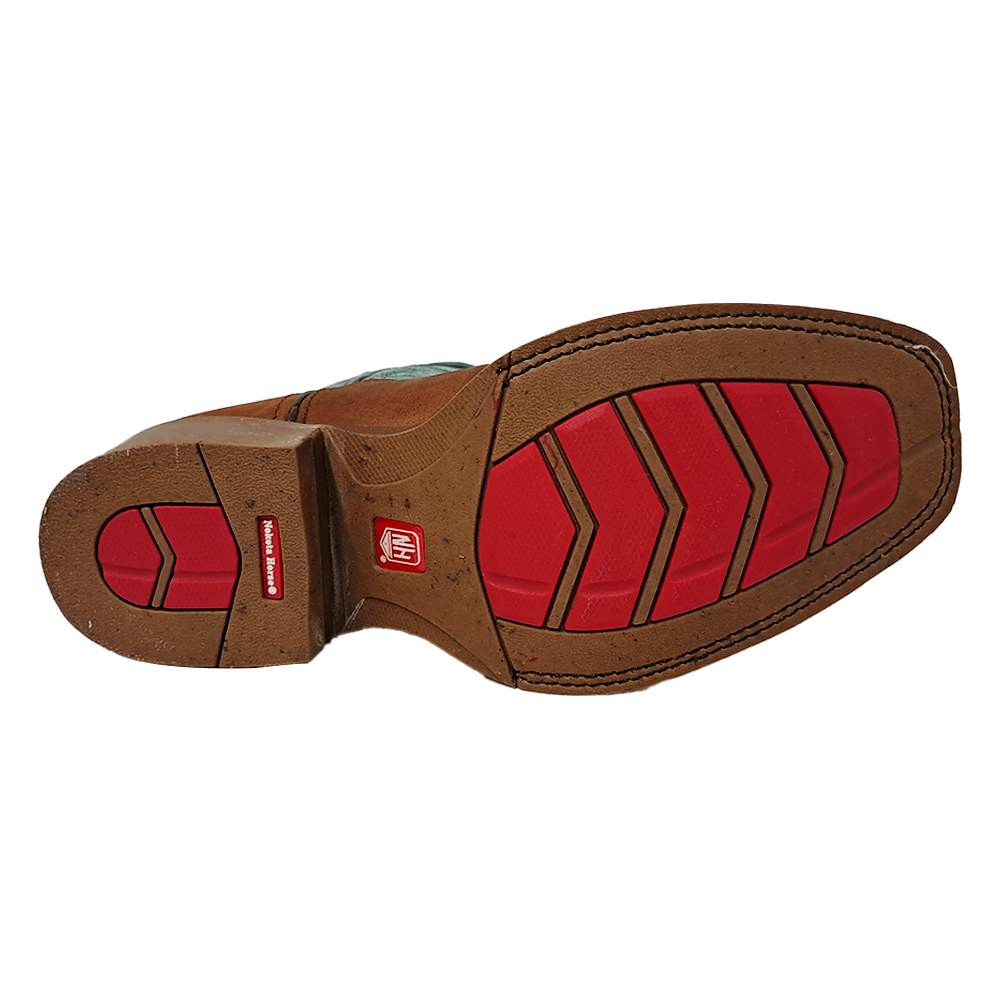 Bota Vaquera Nokota Horse Ray H-35 Crazy Rubi Vde - JR Western